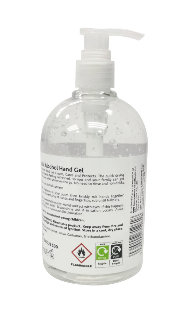 Defendol Alcohol Hand Gel 500ml - Wash Me Style Me - Health and Beauty ...