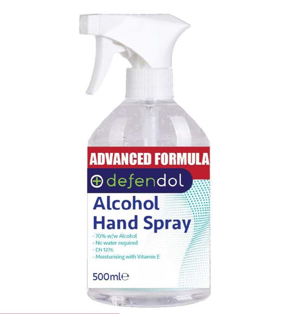 Defendol Multi-Purpose Alcohol 500ml Trigger Spray - Wash Me Style Me ...