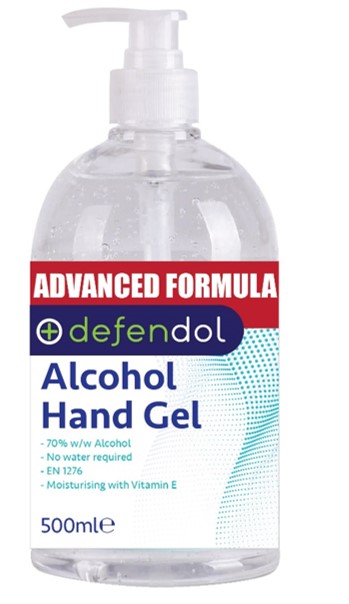 Defendol Alcohol Hand Gel 500ml - Wash Me Style Me - Health and Beauty ...
